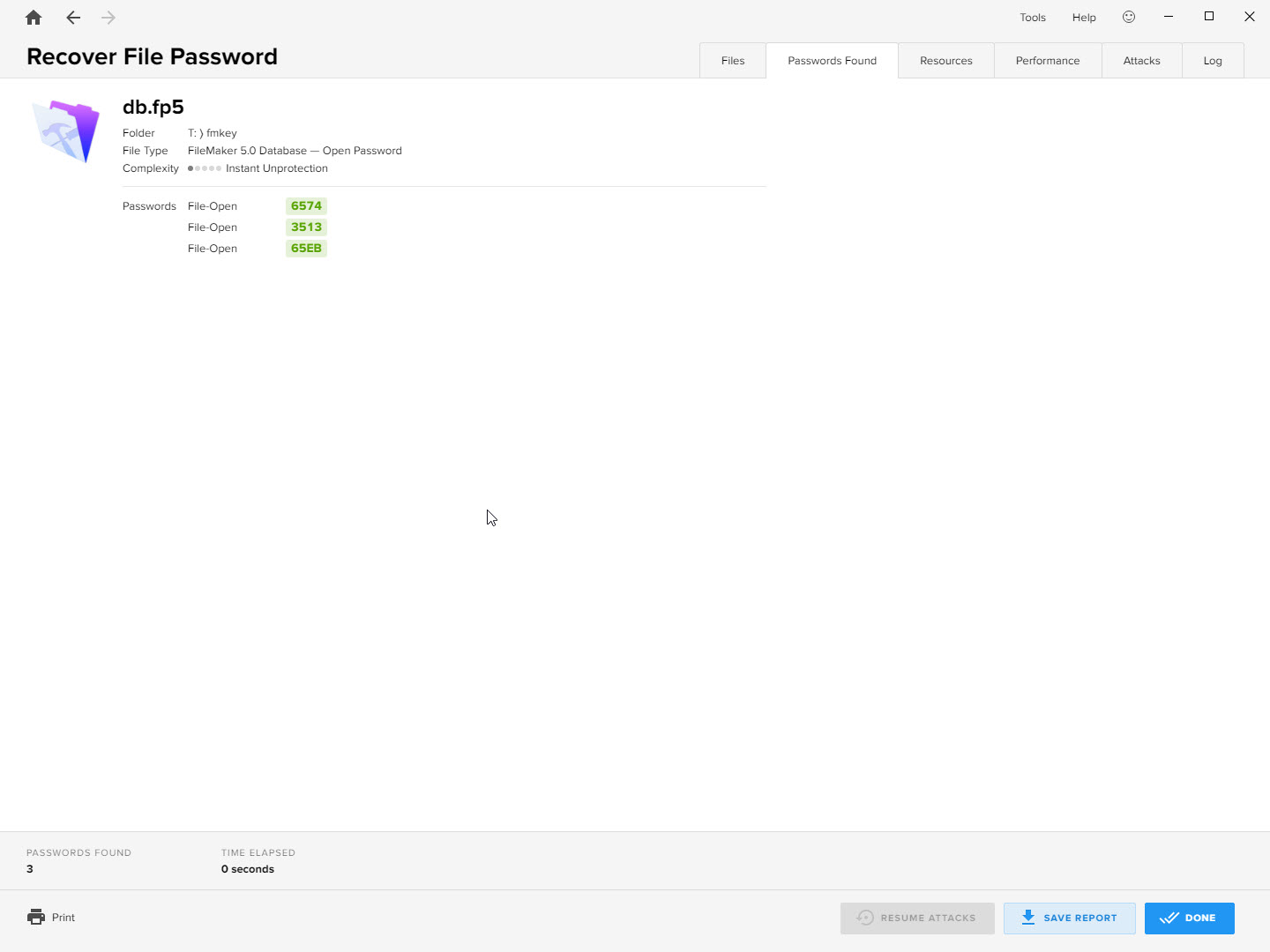 Passware FileMaker Key