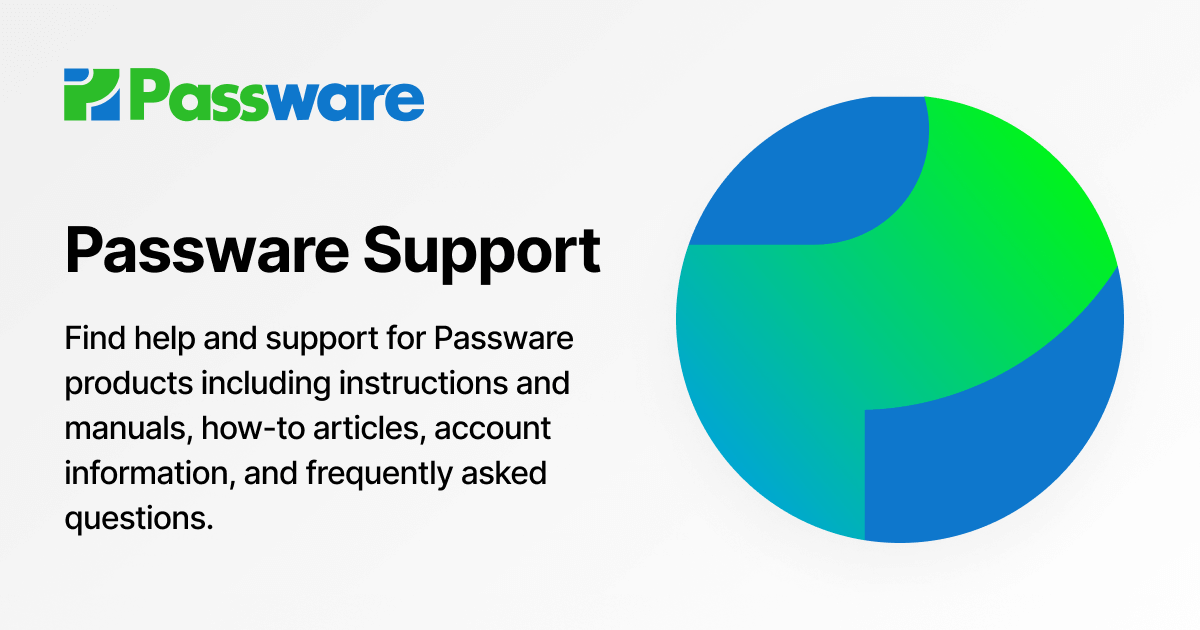 Passware Support